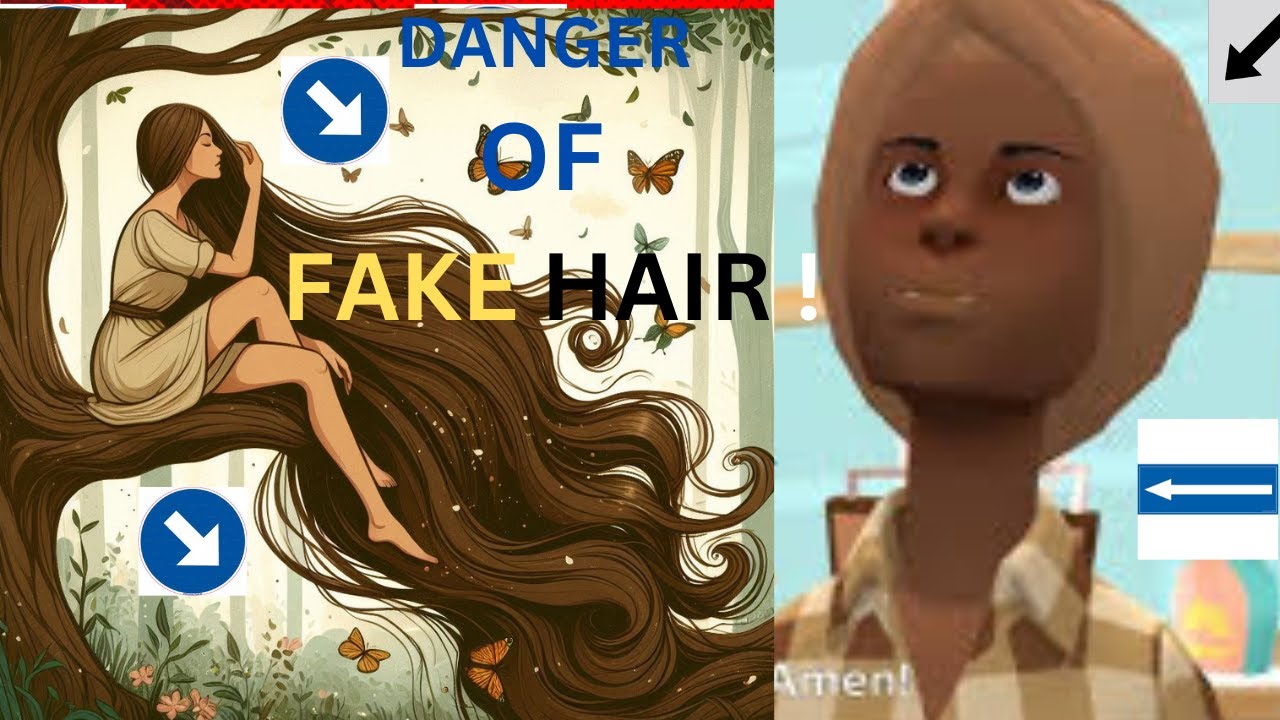 THIS IS HOW FAKE HAIR HAS DESTROYED HER LIFE (Christian Animation ...