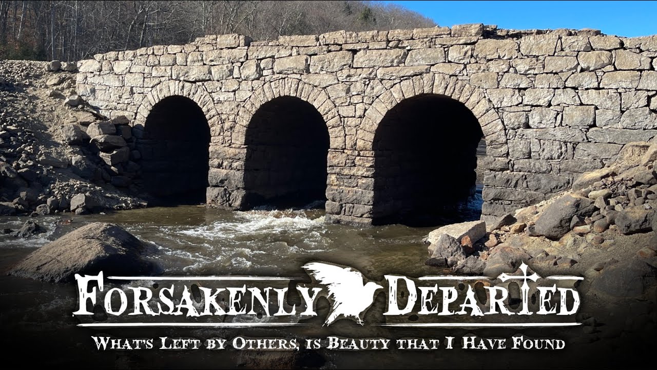 The Once Submerged Ghost Bridge, Oak Ridge, N.J. - YouTube