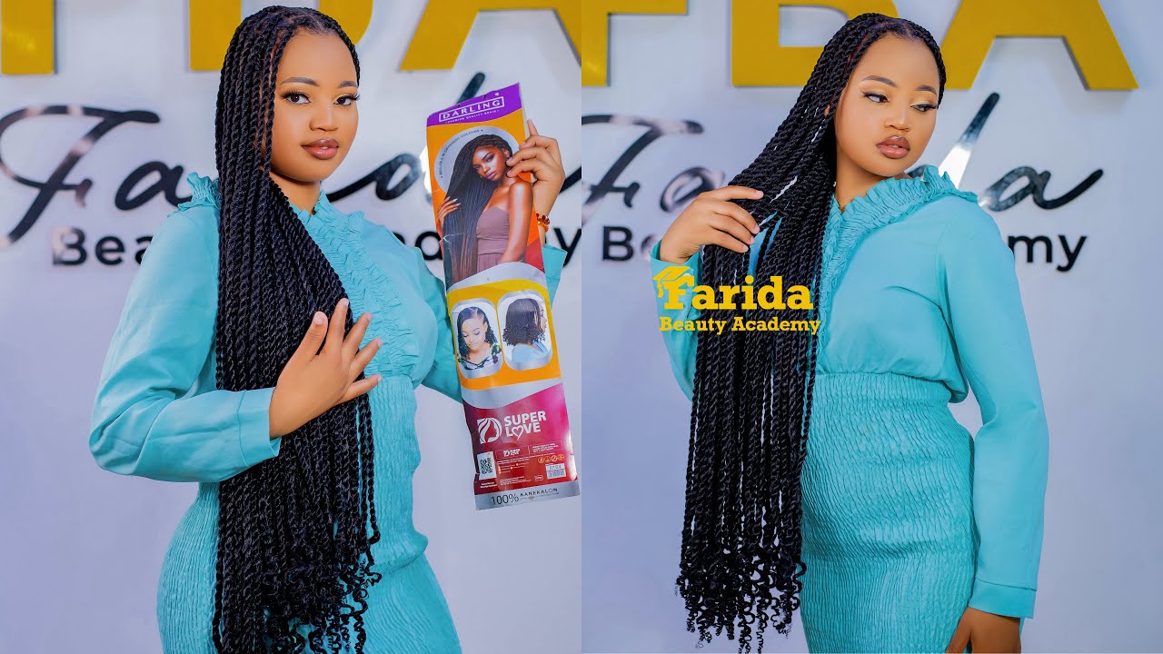 Jinsi ya kusuka Jumbo Braids kwa kutumia rasta mpya ya Superlove | Long ...