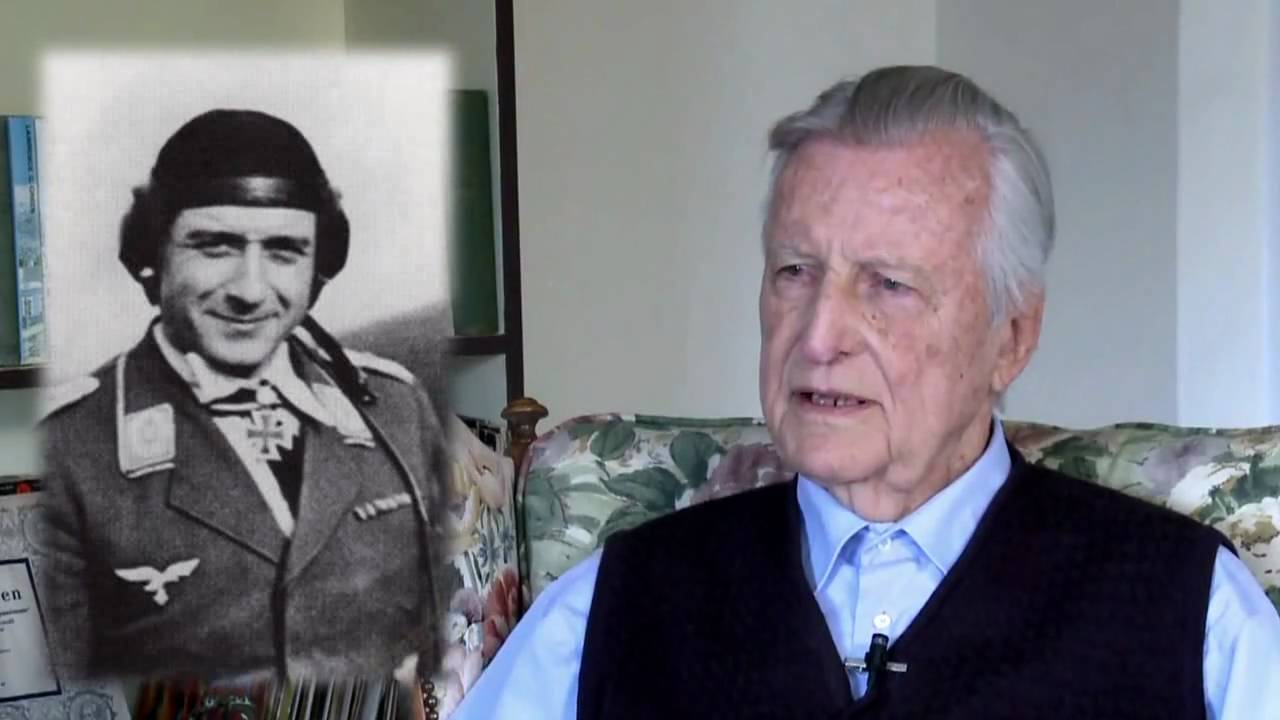 Stuka pilot interview 48 ; Shot down and captured in the desert - YouTube