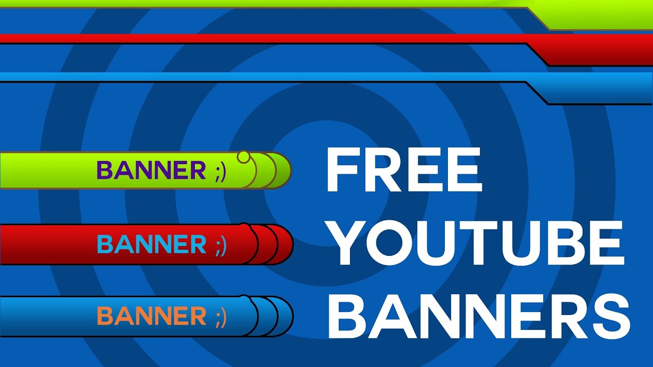 Free Video Banners! Plus, Tutorial | Sony Vegas - YouTube