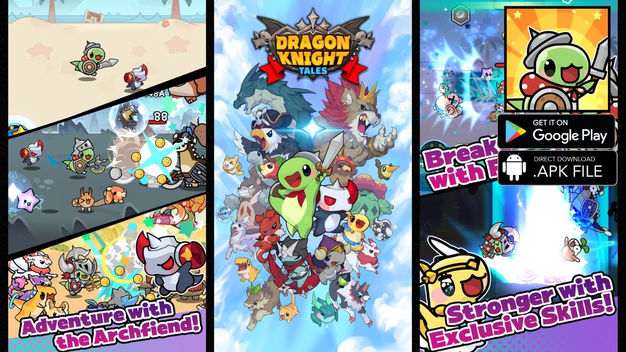 Dragon Knight Tales : Idle RPG Gameplay Android APK - YouTube