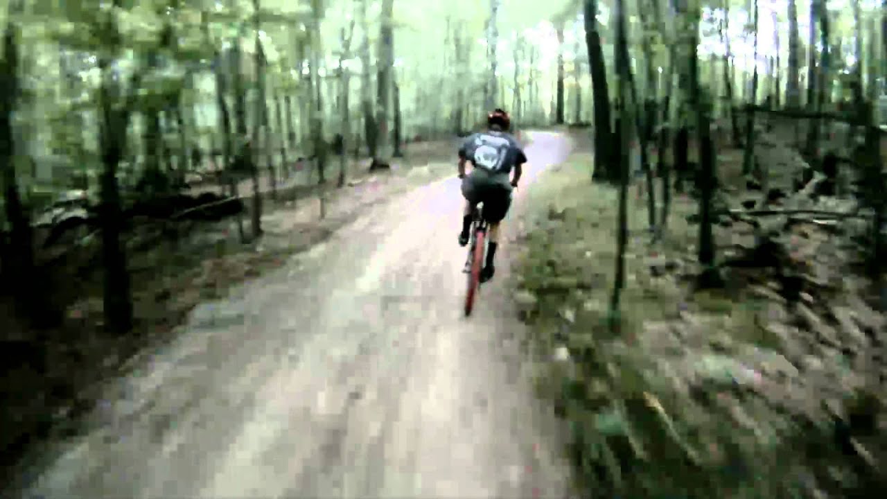 Riding on Ancaster Trails - YouTube