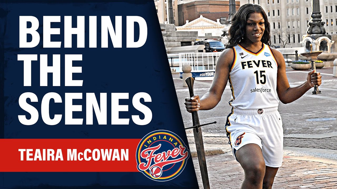 Behind The Scenes With Teaira McCowan At Uniform Release Shoot ...