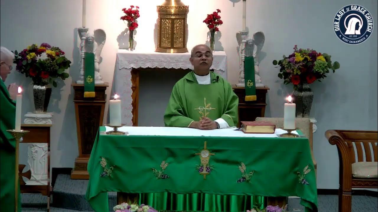 Tenth Sunday in Ordinary Time, Celebration of Vigil Mass, June 8, 2024 - YouTube