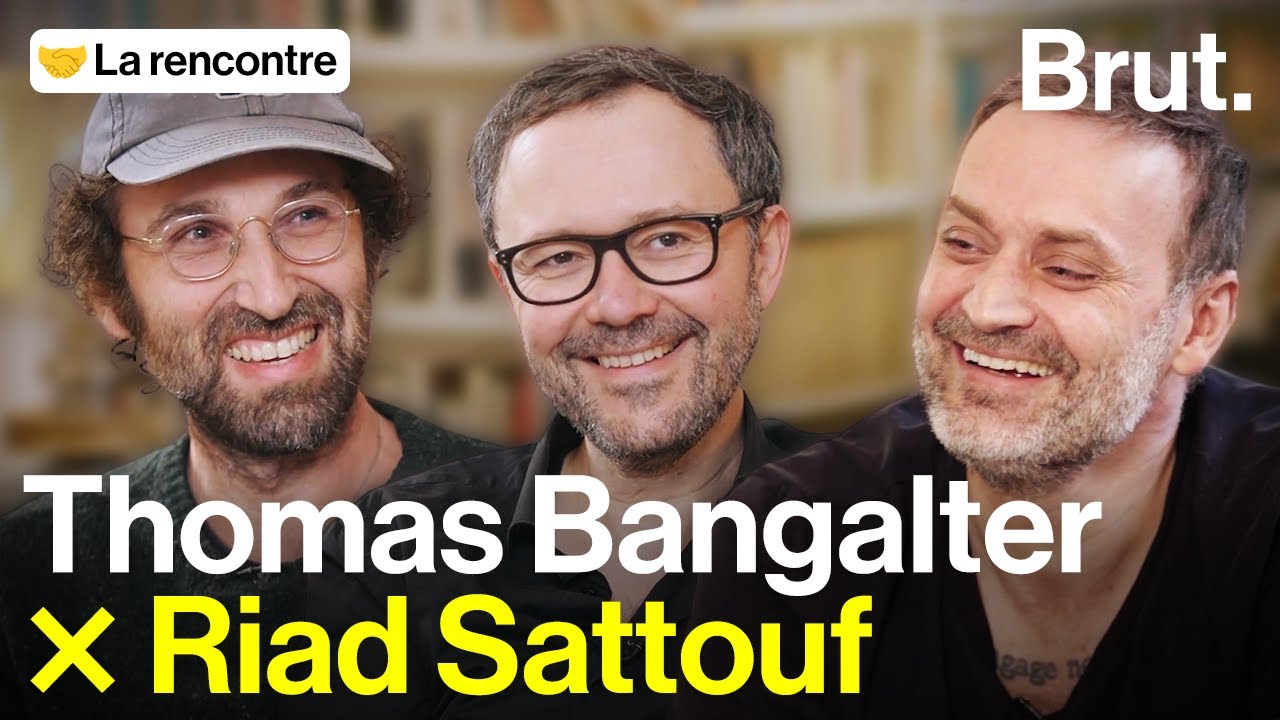 L'interview croisée Thomas Bangalter (ex-Daft Punk) × Riad Sattouf par ...