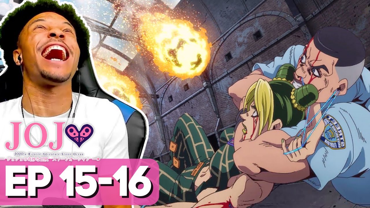 Prison Turned Into A BRUTAL Fight Club! | JJBA Stone Ocean Episode 15 ...