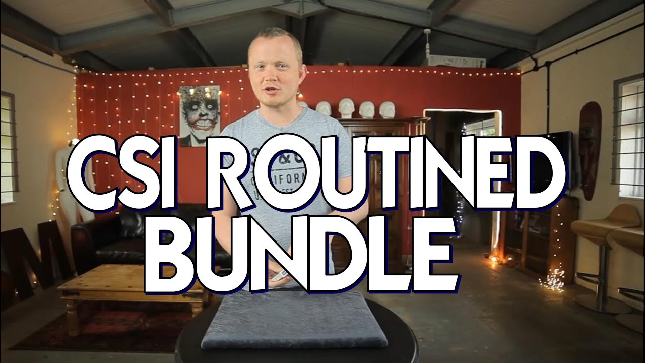 Magic Review - The CSI Routined Bundle by Liam Montier - YouTube