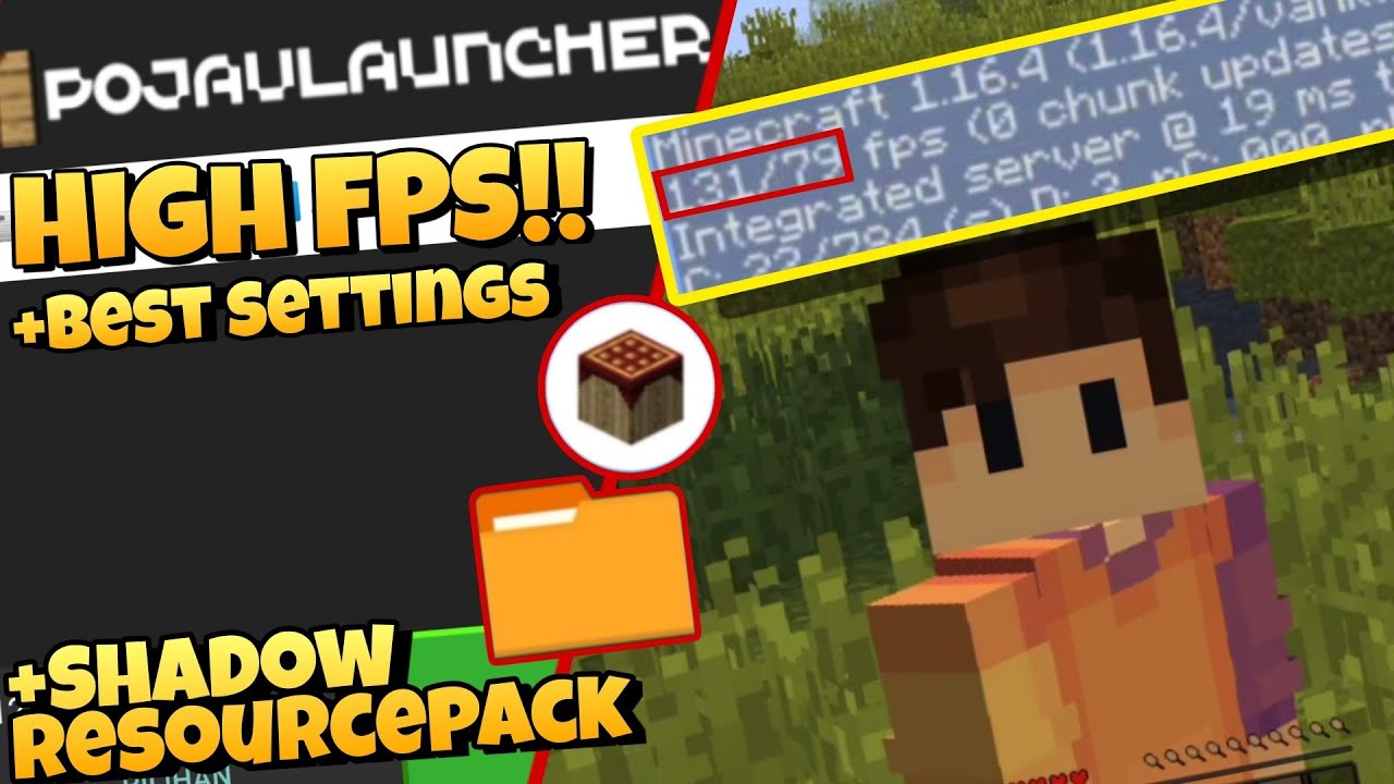 Bagi² Folder PojavLauncher Dan Settingan Terbaik!! Ada Resource Pack ...