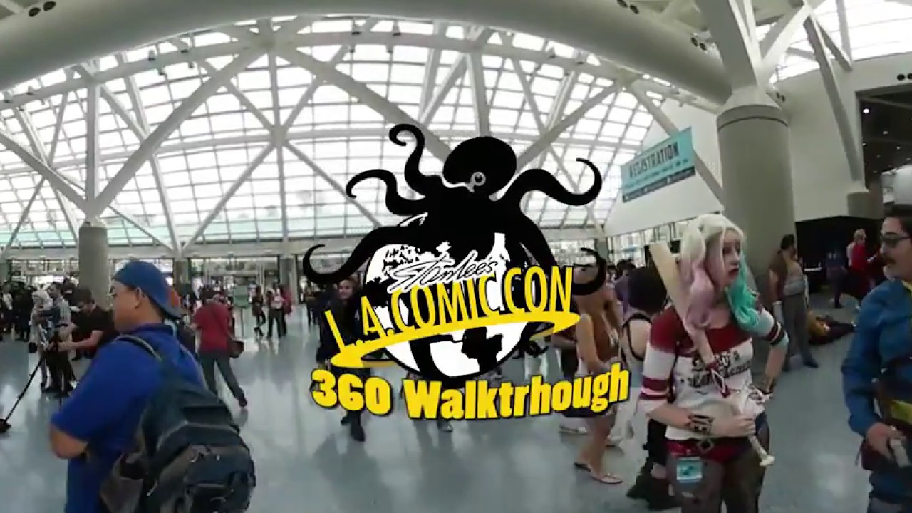 LA Comic Con, 360 View of Main Hall - YouTube