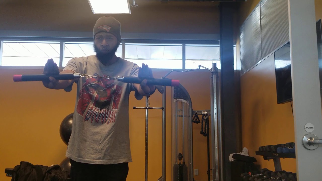 Nunchuk practice. - YouTube