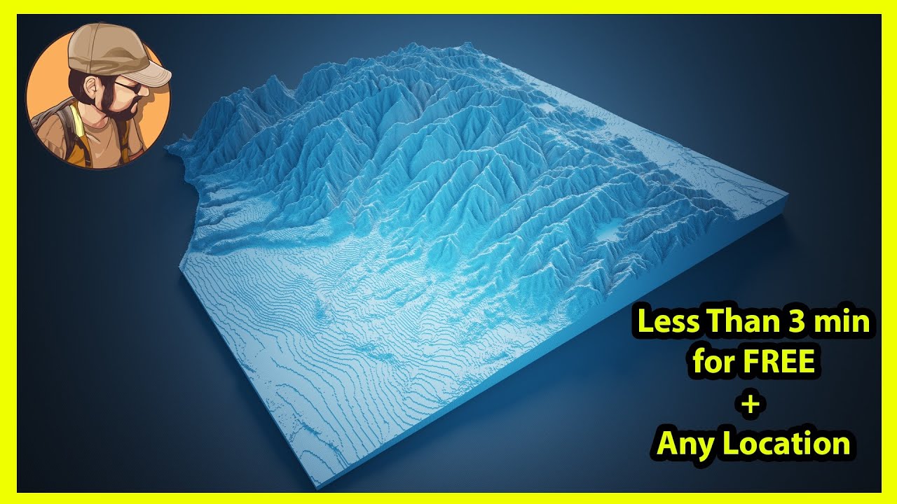 Create Artistic 3d Maps For Any Location For Free In Less Than 3 Mins 😮 Youtube