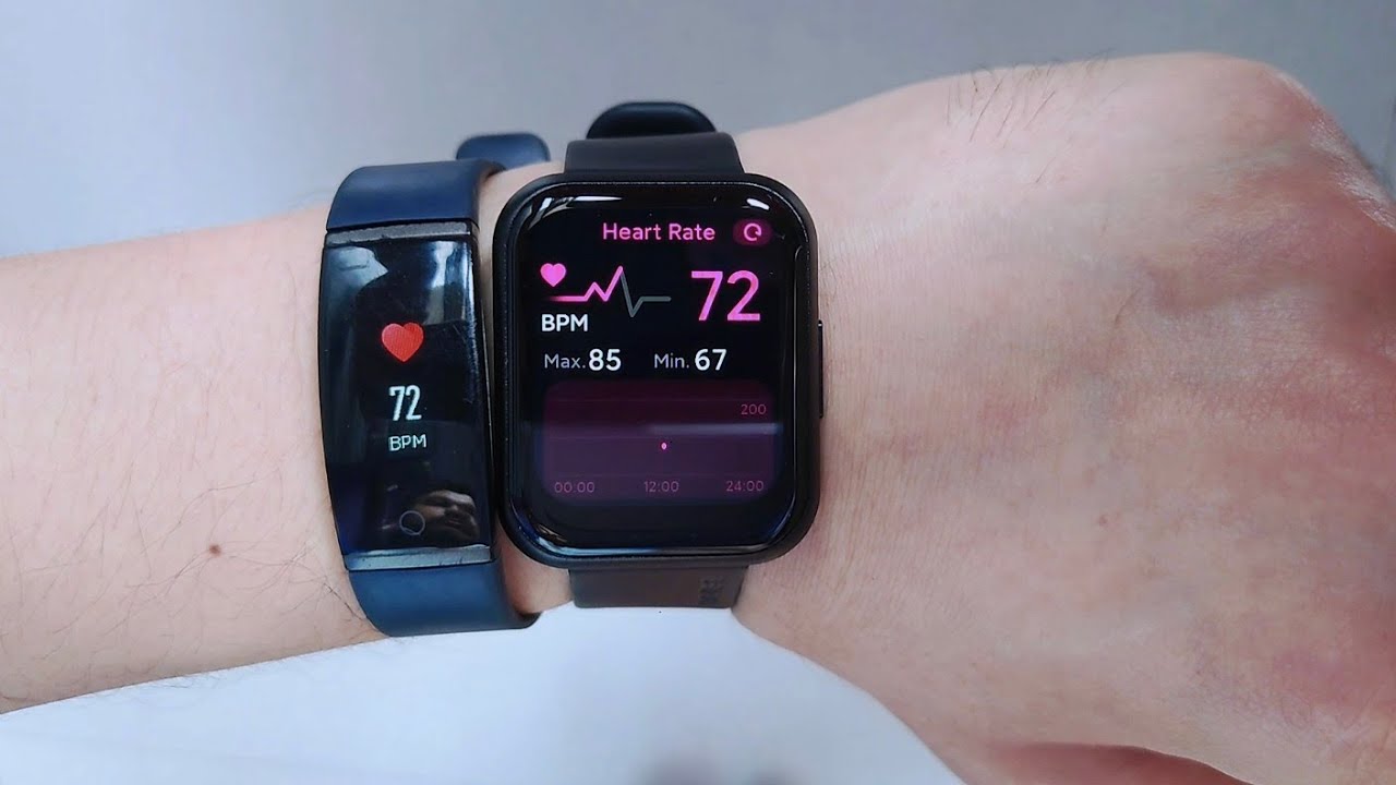 Realme Band vs Noise ColorFit Ultra SE Smart Watch BPM accuracy test ...