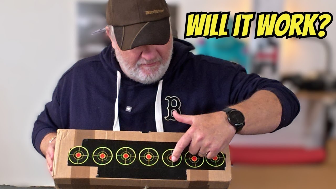 My Homemade Target Box Actually Works! - YouTube