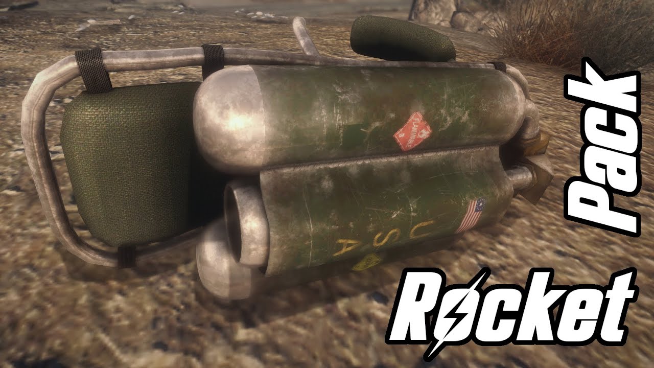 Rocket Pack for Fallout New Vegas - YouTube