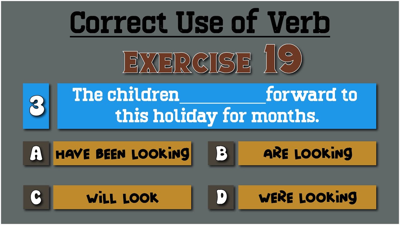 Correct Use of Verb [ Exercise 19 ] Can you answer these? #learnenglish ...