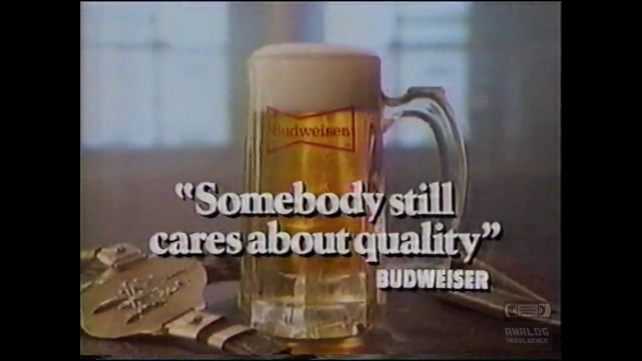 Budweiser Beer | Television Commercial | 1986 - YouTube