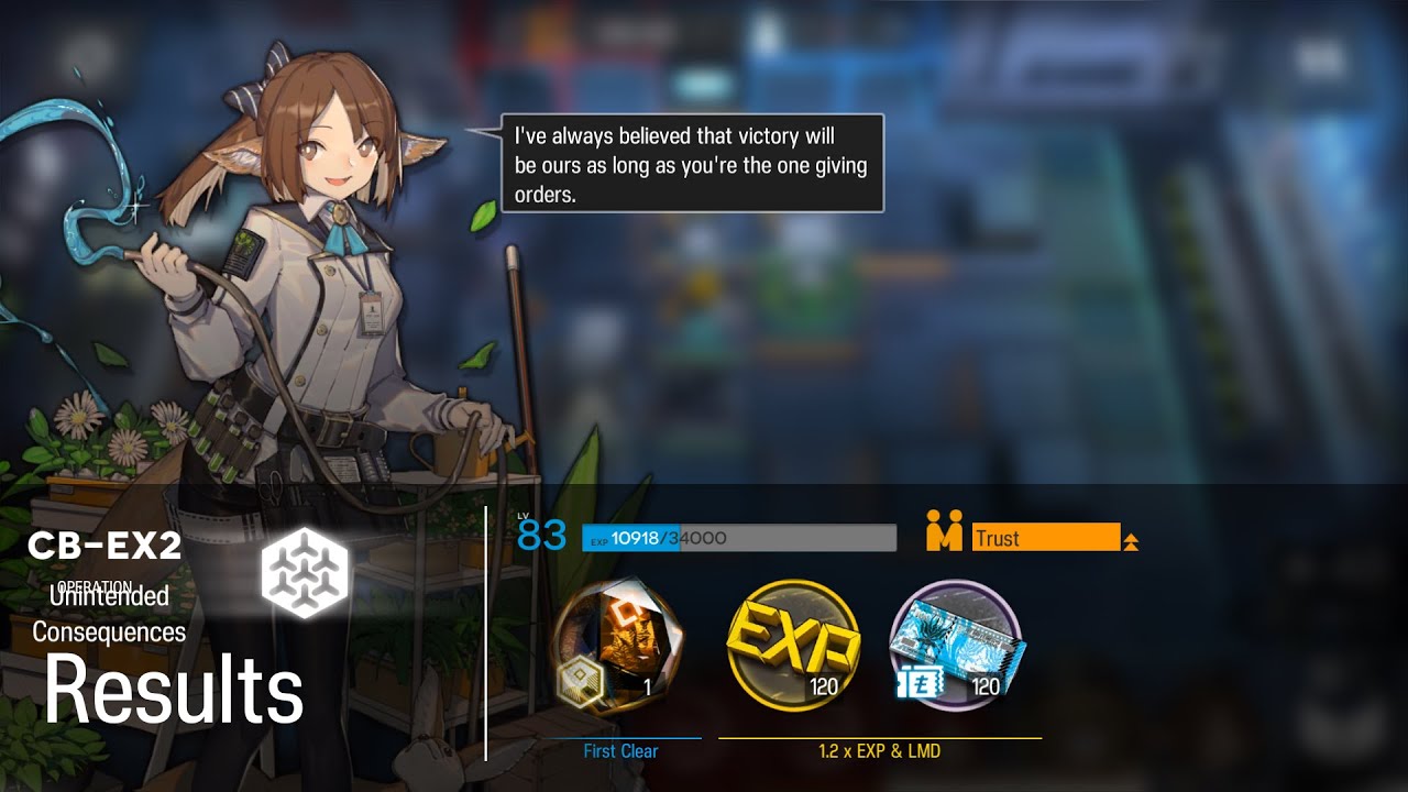 [Arknights] Code Of Brawl event map CB-EX2 CM - YouTube