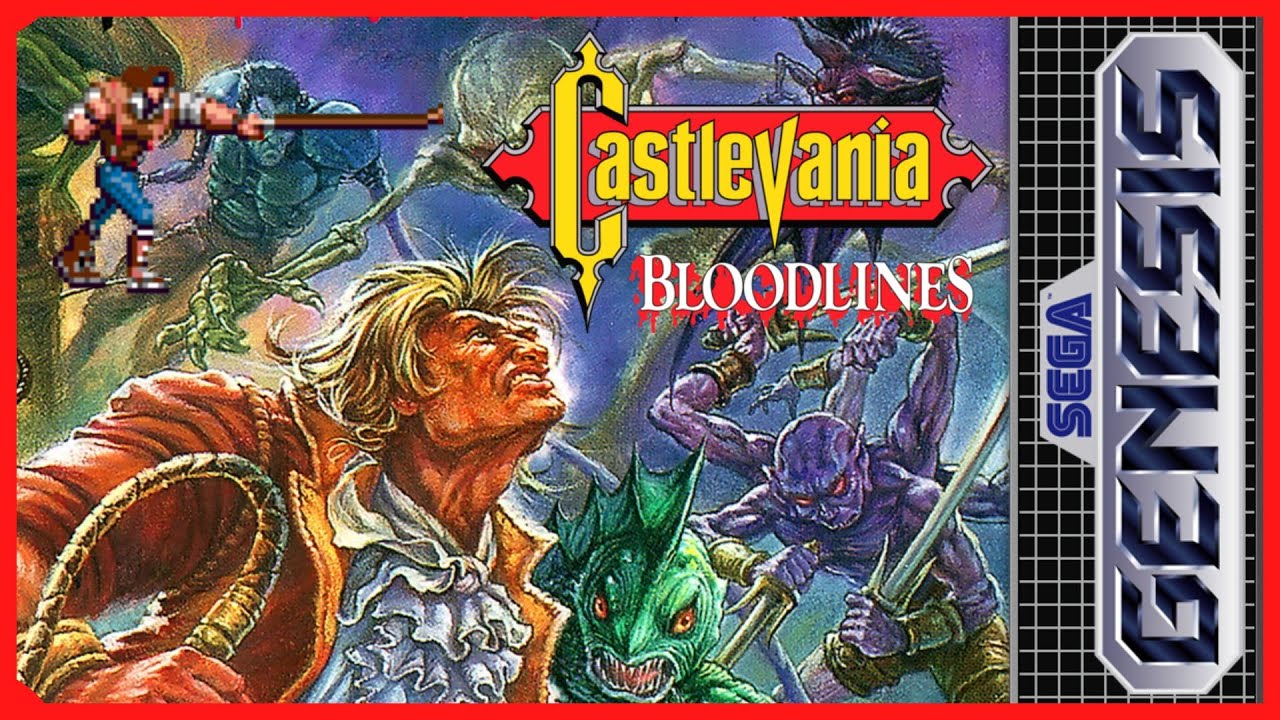 Castlevania: Bloodlines (Sega Genesis) - Longplay | No Damage Expert ...