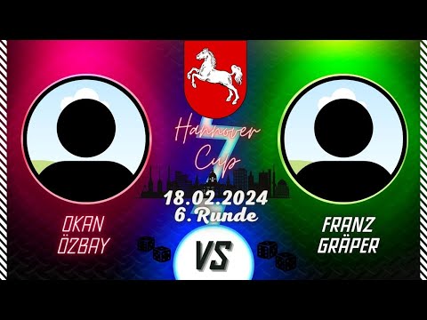 Hannover Cup 18.02.2024 6. Runde Okan Özbay & Franz Gräper