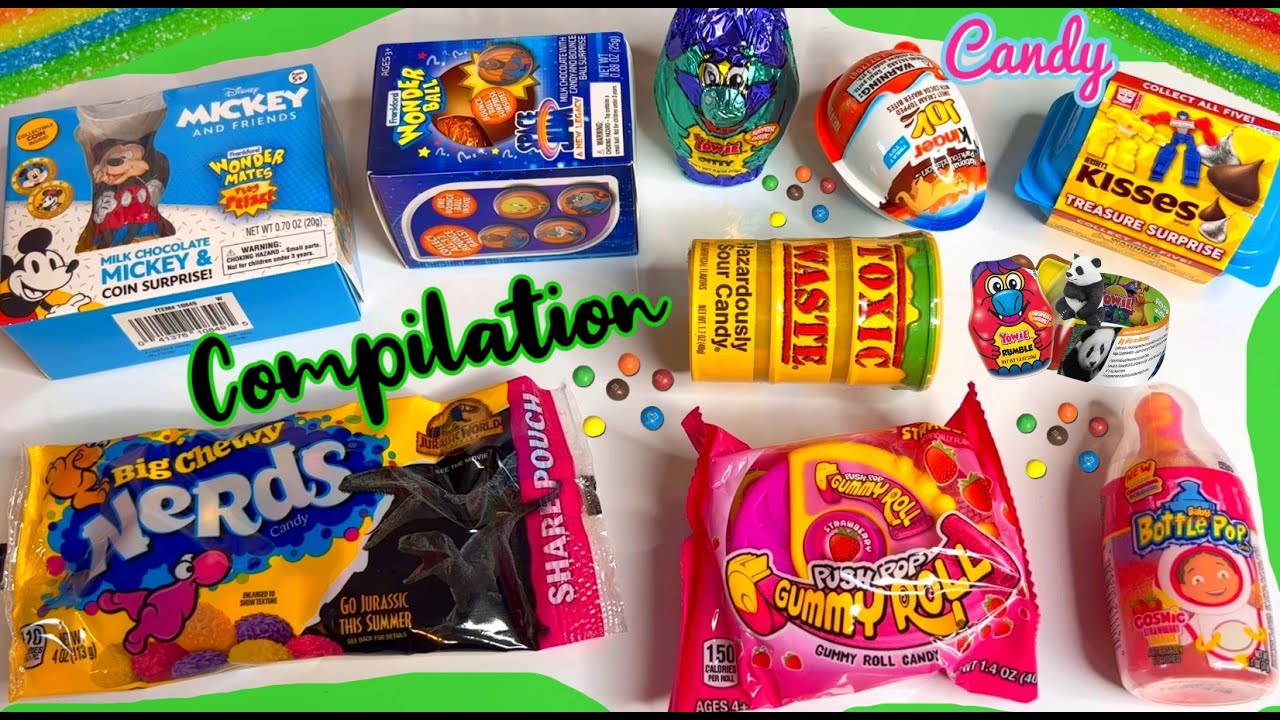 NEW FUN Candies Chocolate Eggs Candy Bars Push POPS Hershey's Kisses ...
