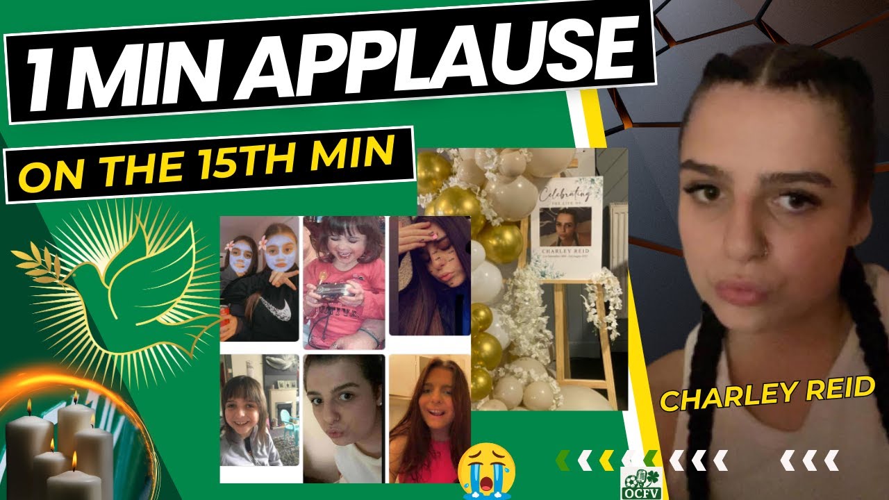 Charley Reid RIP Celtic fans this weekend Vs Hibs - YouTube
