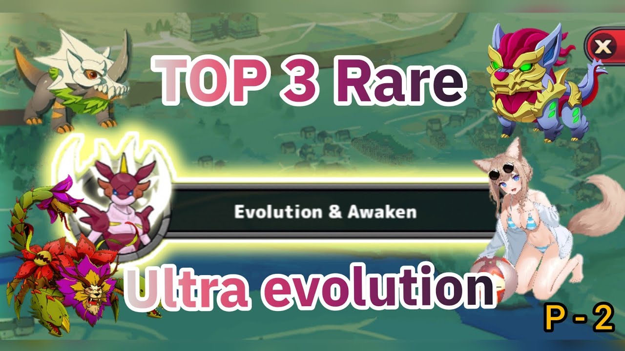 TOP-3 Rare ultra evolution part - 2 - YouTube