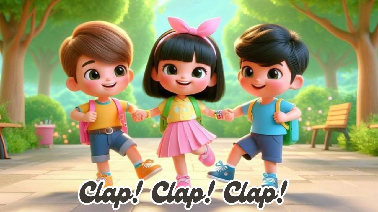 🎉 Let’s Clap, Stomp, and Dance Together! 🎉🎶 | Fun Dance Song for Kids ...