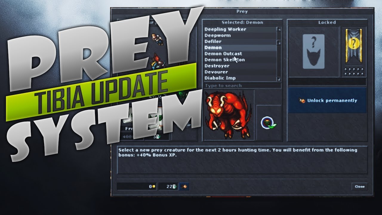 Prey System - Novas Funções! - YouTube