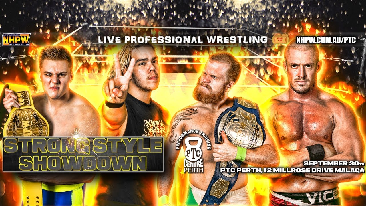 Perth Wrestling - Strong Style Showdown 2017 - YouTube