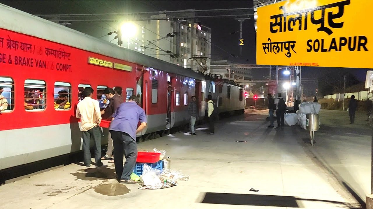 Bhubaneswar Mumbai Konark Express Train Arrival Departure Solapur ...