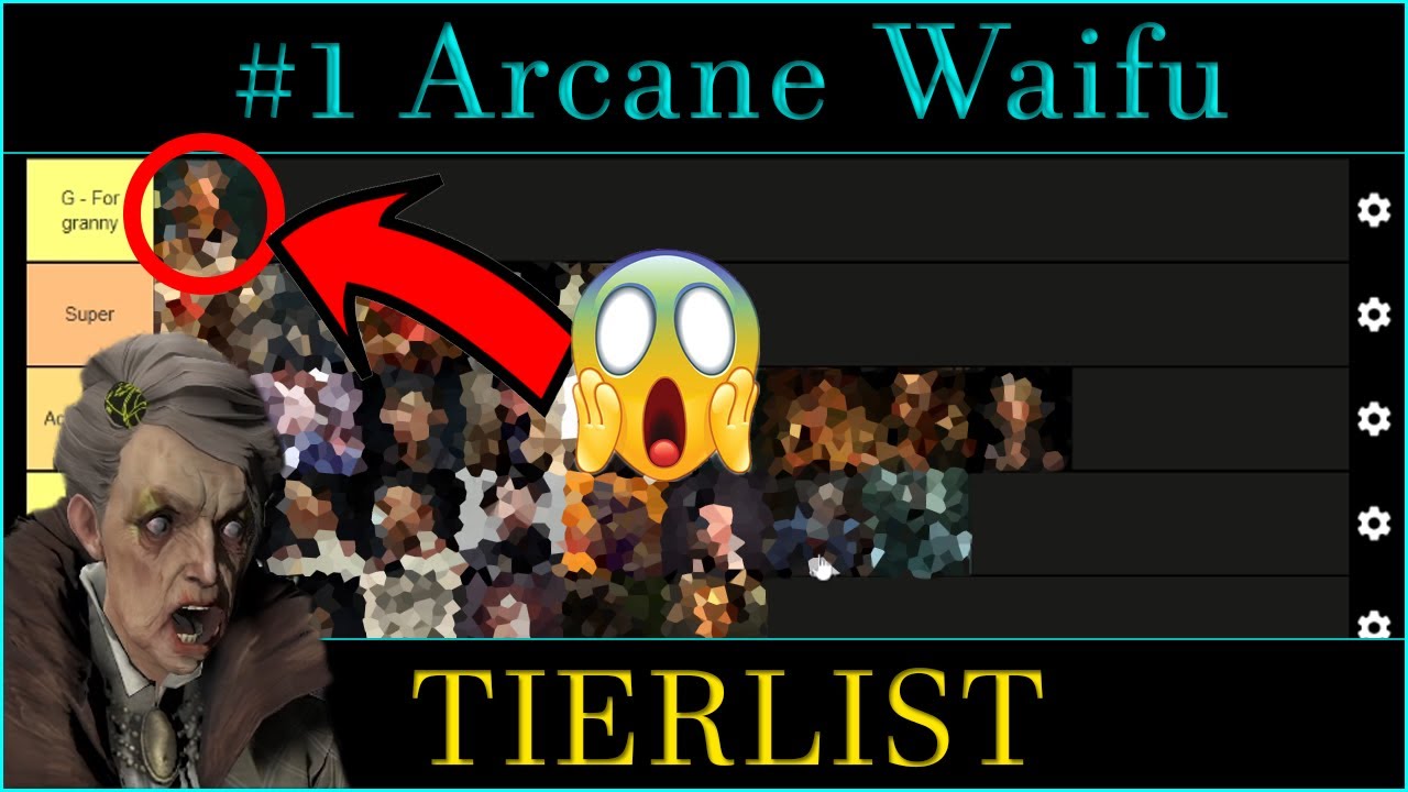 TOP SPEEDRUNNER Ranks Arcane WAIFUS - #3 Is a SHOCKER - YouTube