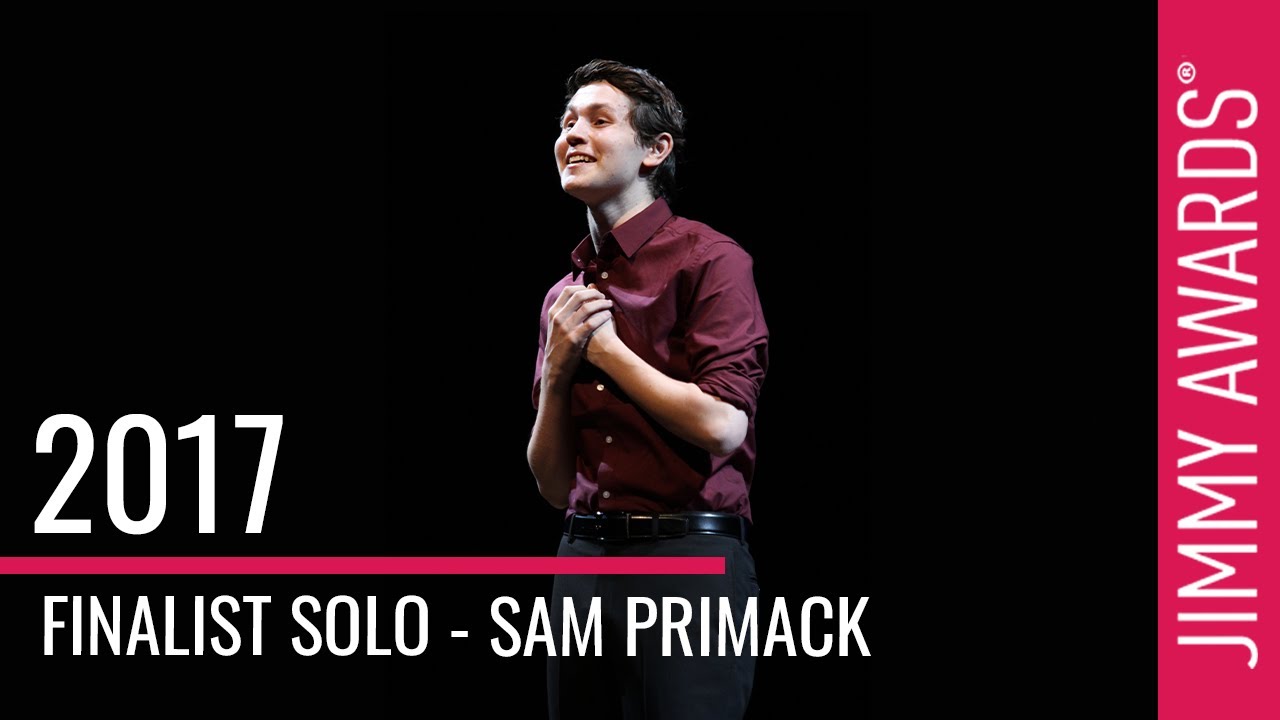 2017 Jimmy Awards Finalist Sam Primack - YouTube