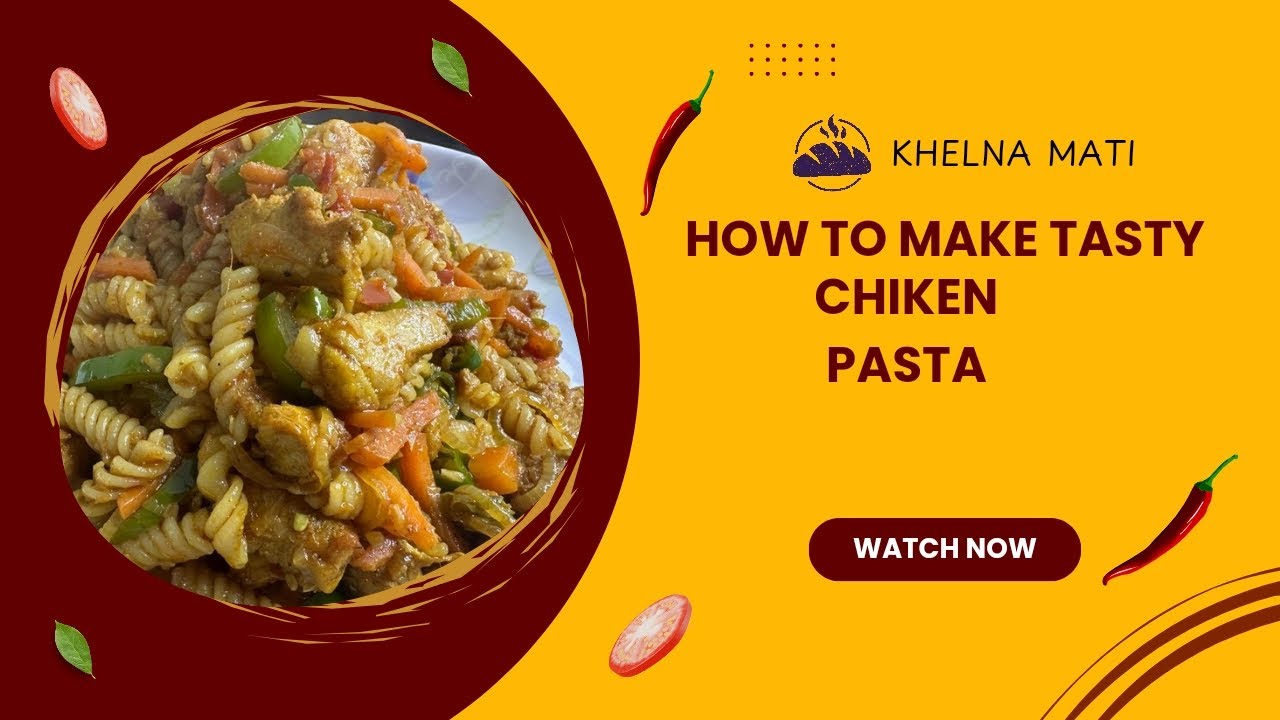 Bengali Chicken Pasta । The BEST Fusion Recipe । testy chicken pasta ...