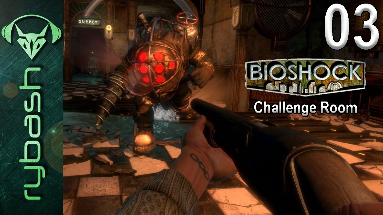 BIOSHOCK REMASTERED CHALLENGE ROOM | Worlds of Hurt | PART 1 - YouTube
