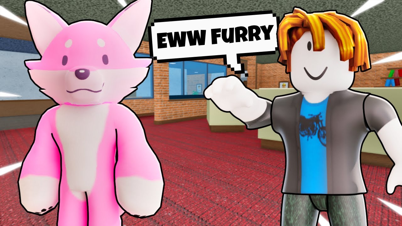 I Played MM2 As A FURRY! (BAD IDEA) - YouTube