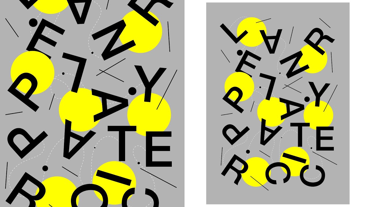 Adobe Illustrator Tutorial - Poster Design #038 - YouTube