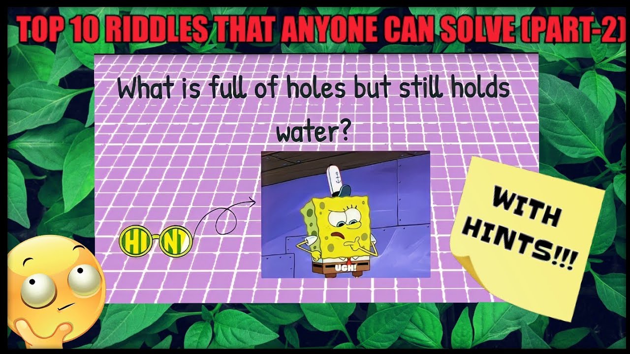 TOP 10 RIDDLES THAT 'ANYONE'CAN SOLVE (PART-2) 😯🔥|| Riddles with ...