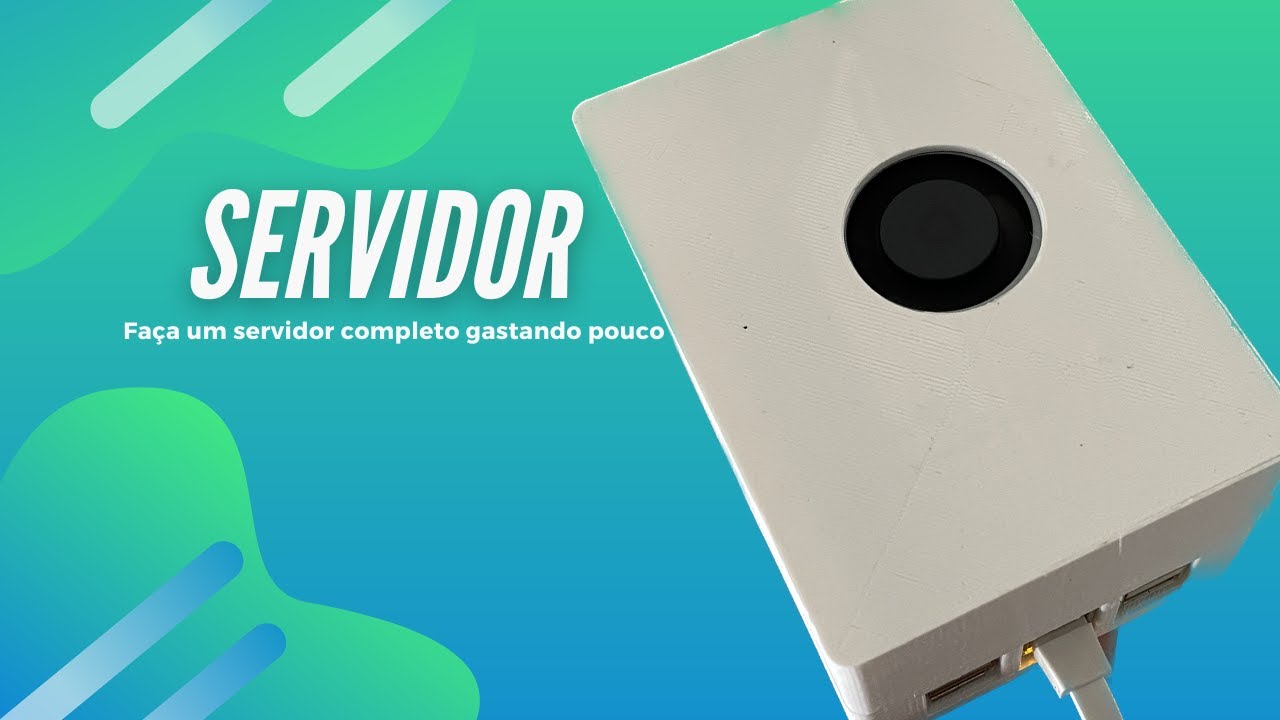 Fiz um mini servidor gastando pouco e que consome pouca energia - YouTube