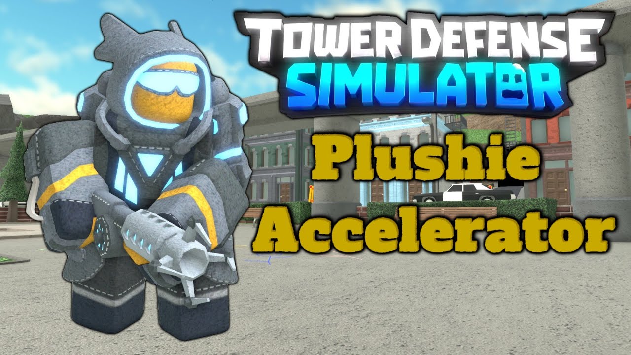 Plushie Accelerator Tdsskin Showcase Plushie Accelerator Roblox Youtube