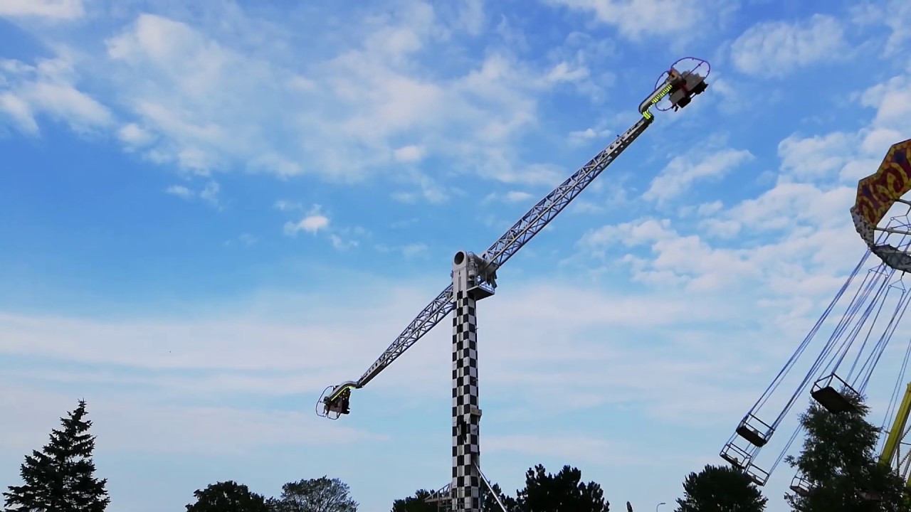 Space Booster taki jak Energylandia w Kołobrzegu 2019 - YouTube