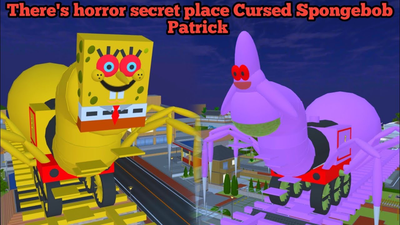 Full Movie There's horror secret place Cursed Spongebob Patrick haunted ...
