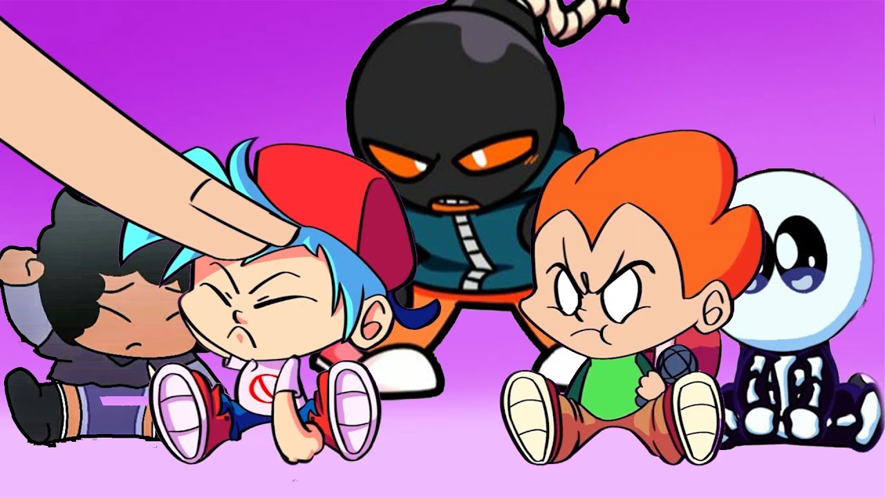 Anime Chibi Fnf vs Finger || Friday Night Funkin' Animation ...