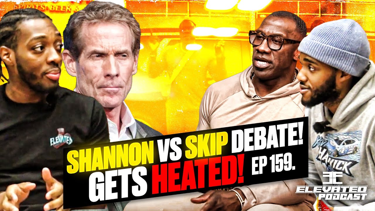 Shannon Sharpe Vs Skip Bayless DEBATE 🙌 | Elevated Podcast - YouTube