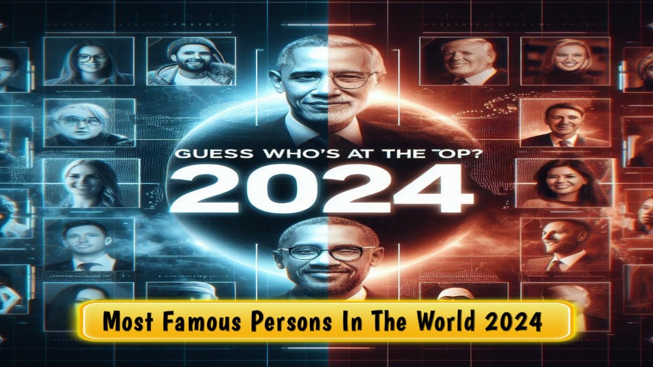 Most famous people in the world 2024 Comparison ☆ F4fact_1.0 - YouTube