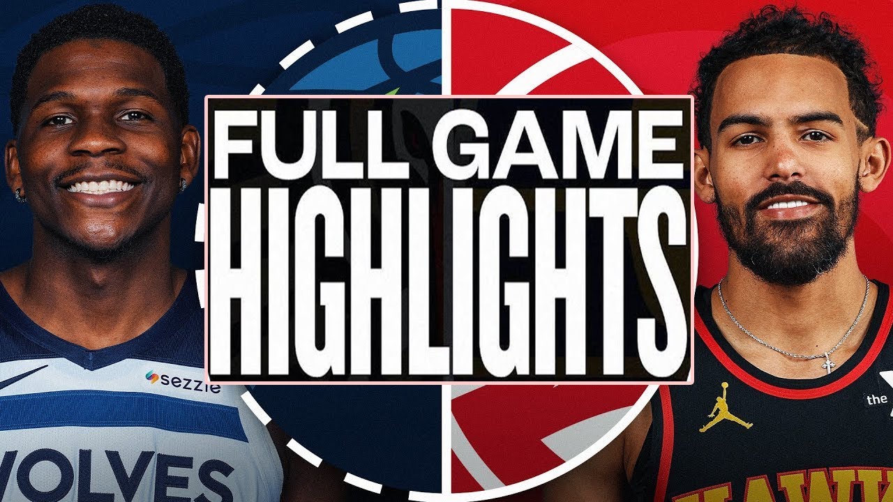 Minnesota Timberwolves Vs Atlanta Hawks Full Game Highlights Jan 27. ...