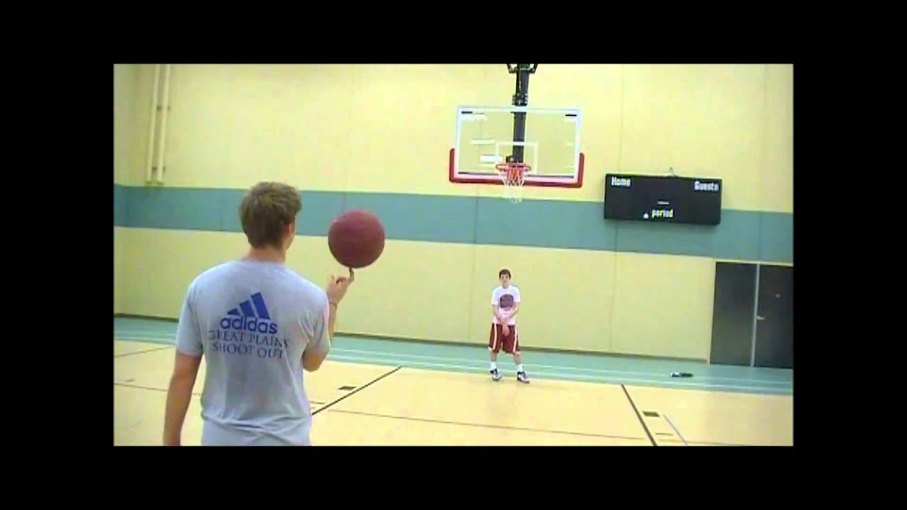 **UNBELIEVABLE**The Spin/Punch Basketball Shot! - YouTube