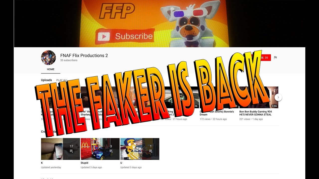 FNAF Flix Faker Is Back For Revenge! - YouTube