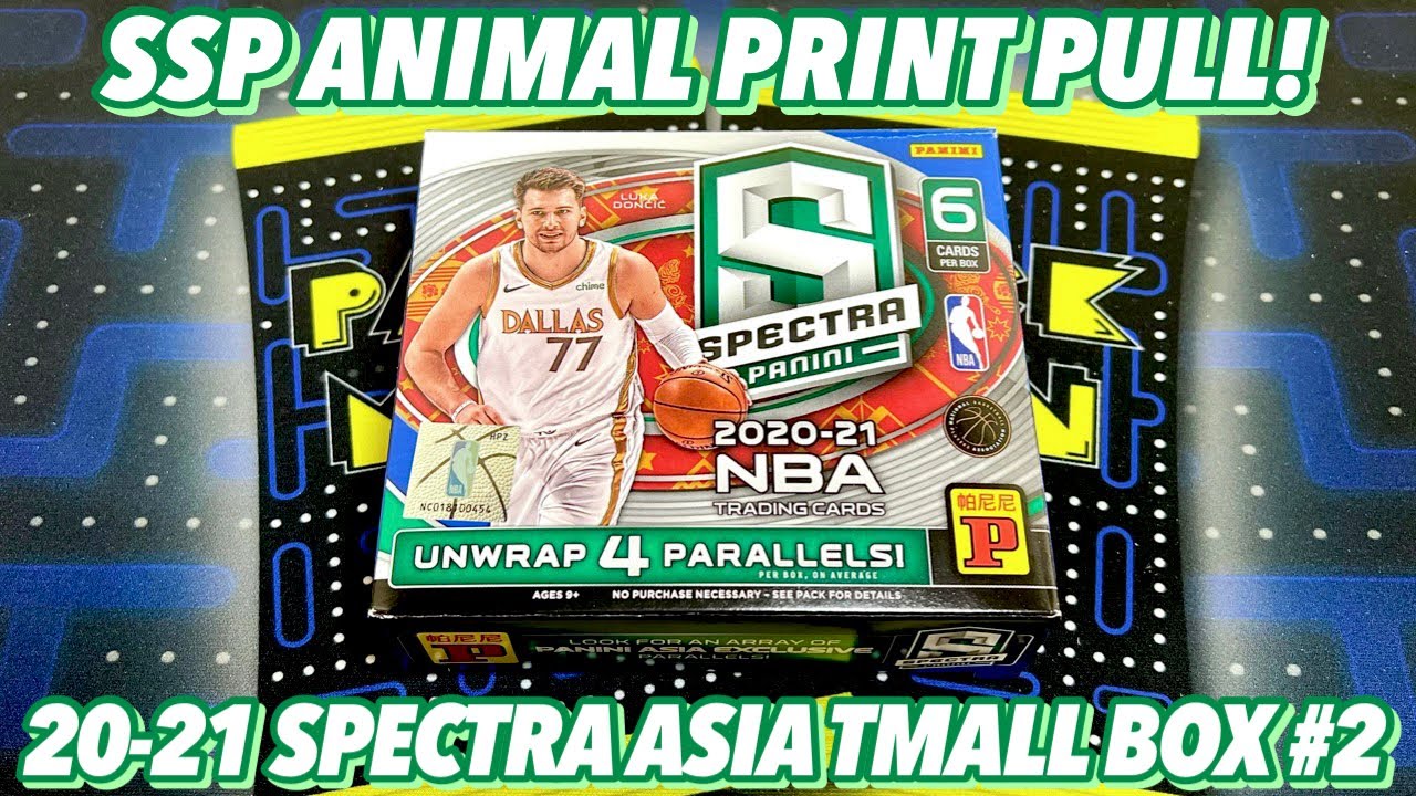 SSP ANIMAL PRINT PARALLEL! | 2020-21 Panini Spectra Basketball Asia ...