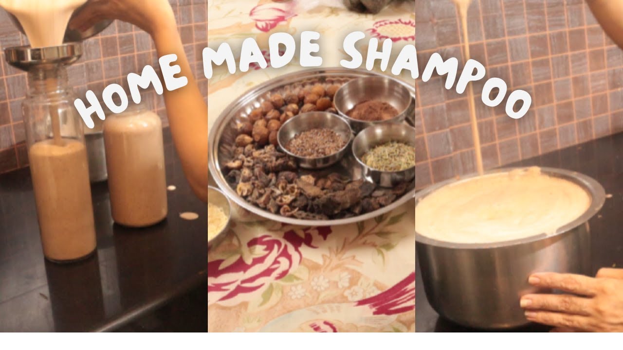 I made a Shampoo at home - YouTube